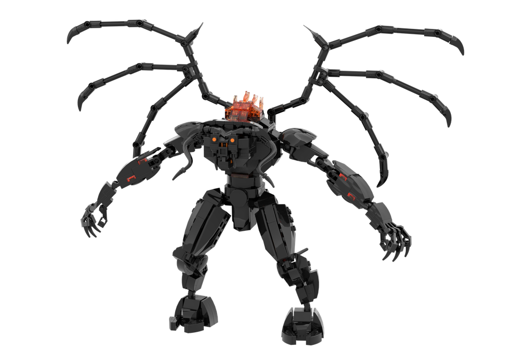 LEGO MOC Balrog of Moria by LordBricker | Rebrickable - Build with LEGO