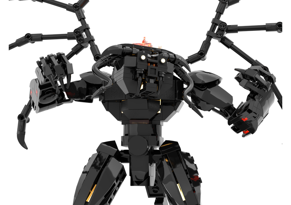 Lego Moc Balrog Of Moria By Lordbricker Rebrickable Build With Lego
