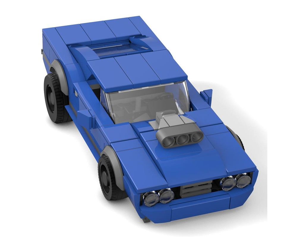 LEGO MOC American Muscle Car No2 - 8 Stud wide style by klara_mocs ...