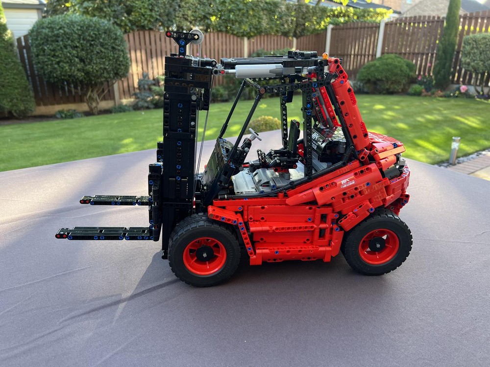 Lego Moc Deizer Forklift By S90sml Rebrickable Build With Lego