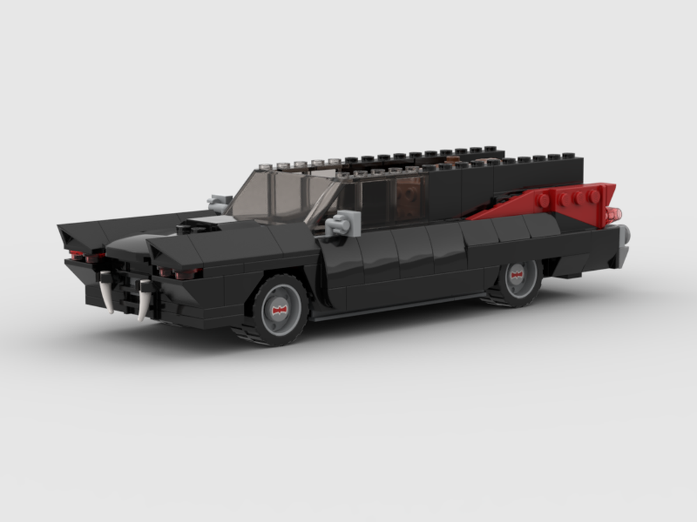Lego Moc Draculas Vacation Hearse By Gijoseph25b Rebrickable Build