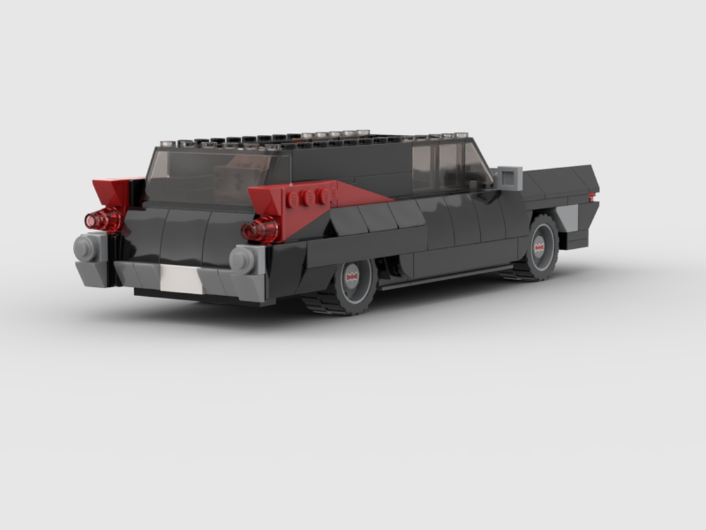 Lego Moc Draculas Vacation Hearse By Gijoseph25b Rebrickable Build