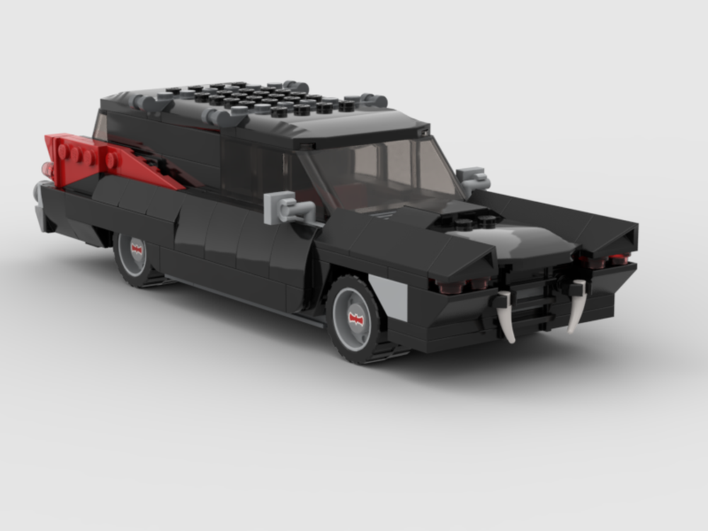 Lego Moc Draculas Vacation Hearse By Gijoseph25b Rebrickable Build