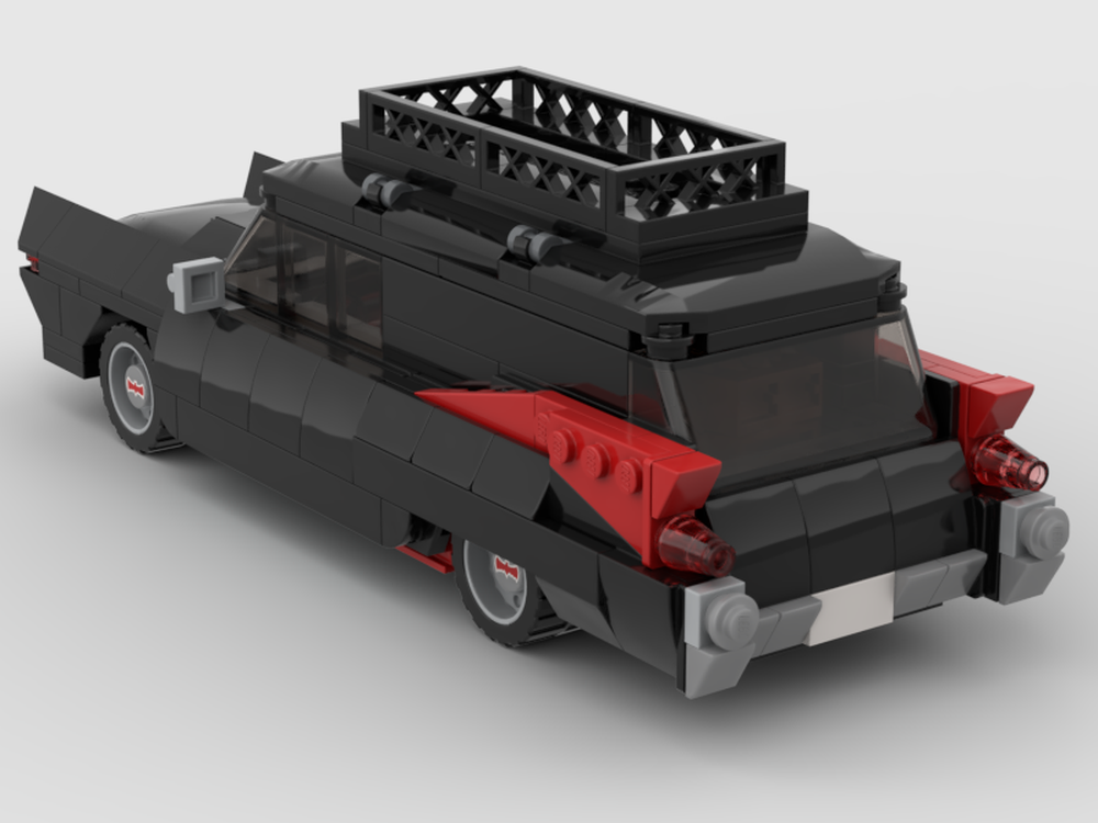 Lego Moc Draculas Vacation Hearse By Gijoseph25b Rebrickable Build