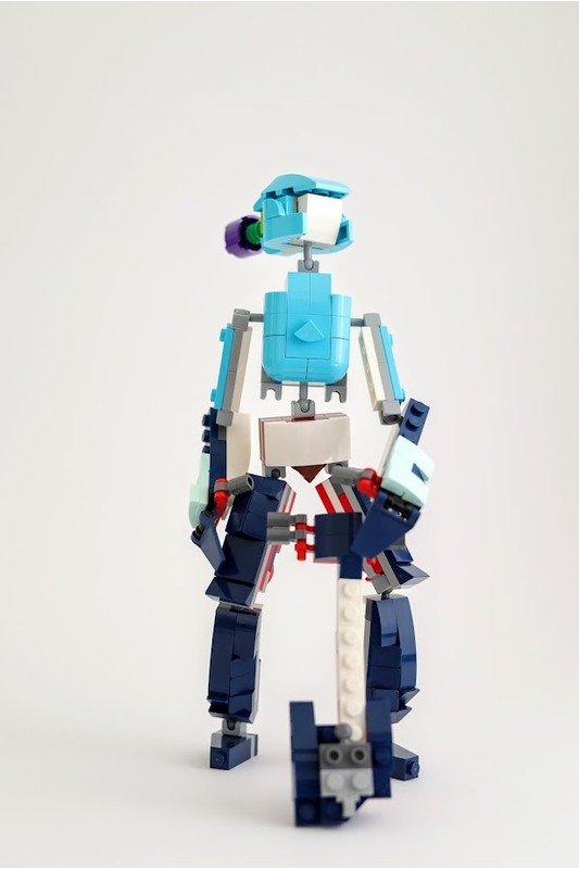 LEGO MOC Robot based on FLCL - Canti by BloodyPun | Rebrickable - Build ...