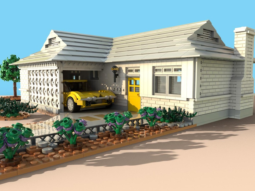 LEGO MOC Tempe House with Shadow Block Carport by Thomus_Bean ...