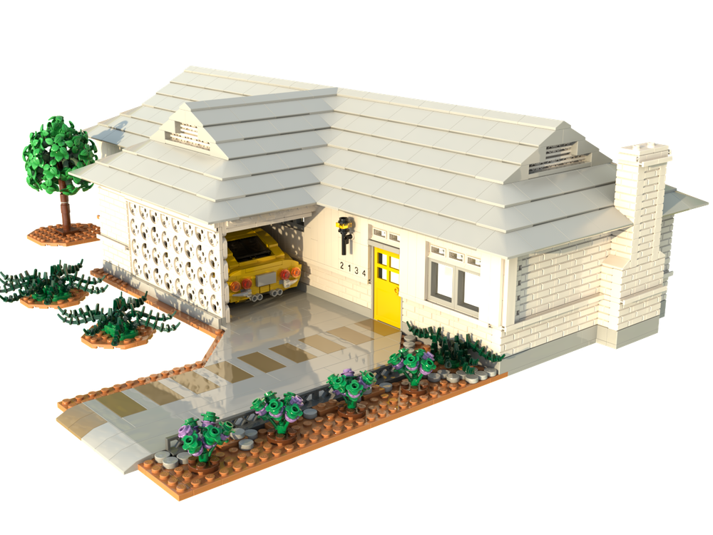 LEGO MOC Tempe House with Shadow Block Carport by Thomus_Bean ...