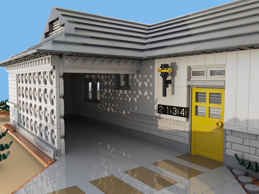 LEGO MOC Tempe House with Shadow Block Carport by Thomus_Bean ...