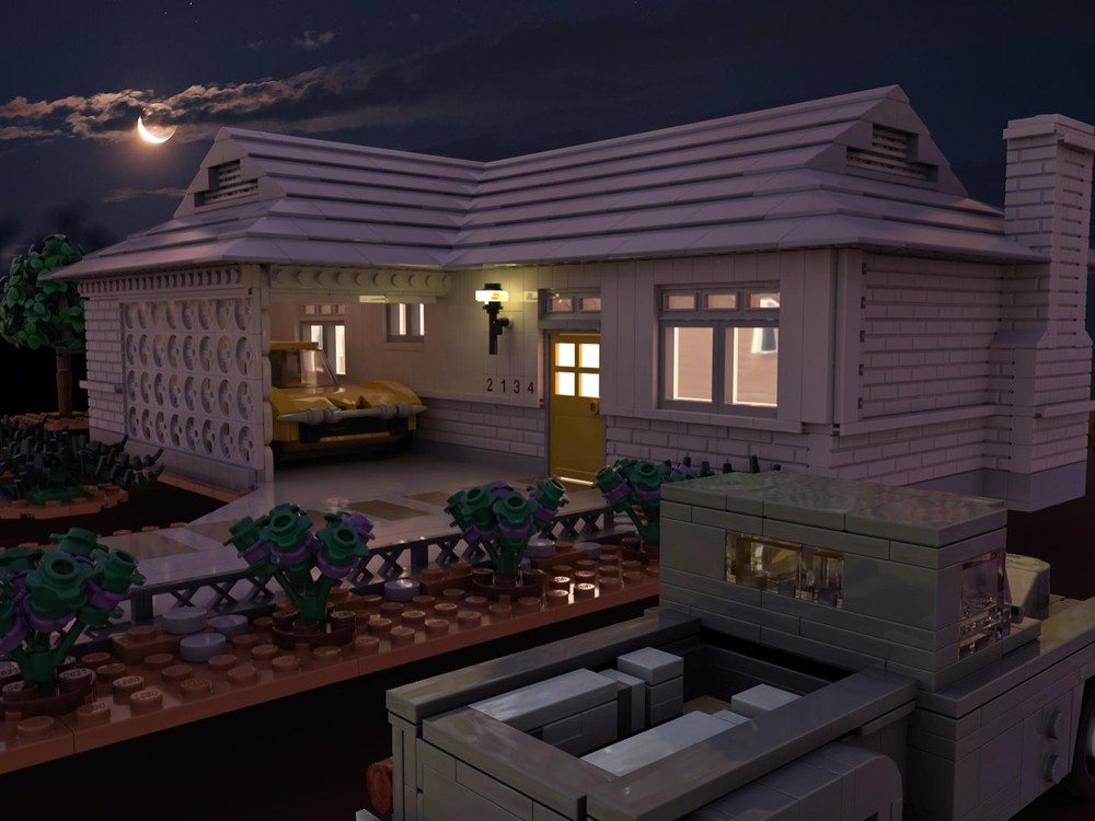 LEGO MOC Tempe House with Shadow Block Carport by Thomus_Bean ...