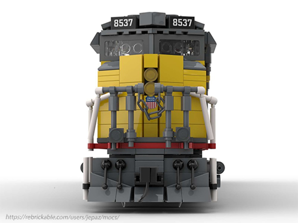 LEGO MOC EMD SD90MAC-H2 Union Pacific by jepaz | Rebrickable - Build ...