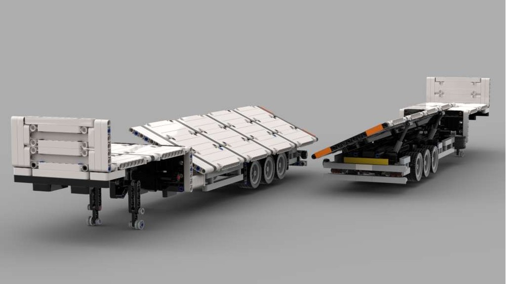 LEGO MOC Low roof liftable trailer 1/21 ( 42078 compatible) by ...