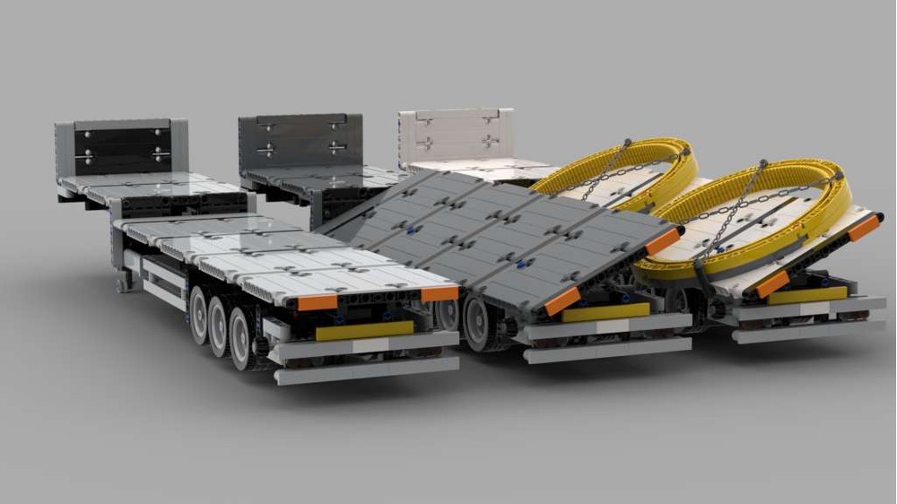 LEGO MOC Low roof liftable trailer 1/21 ( 42078 compatible) by ...
