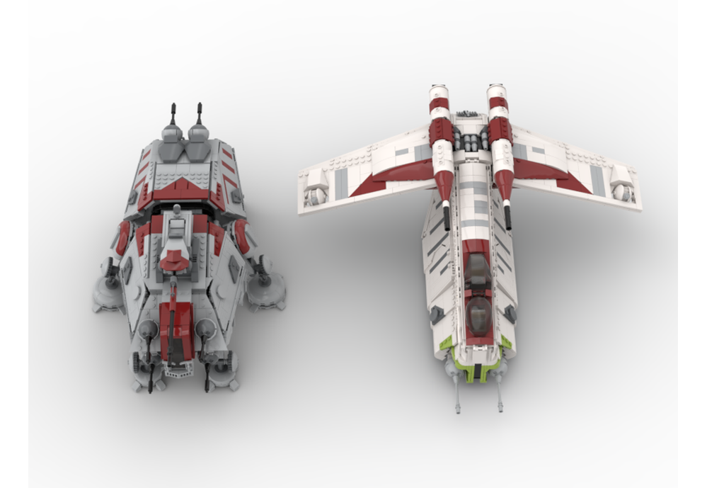 LEGO MOC AT-TE by thelegowolfpack | Rebrickable - Build with LEGO