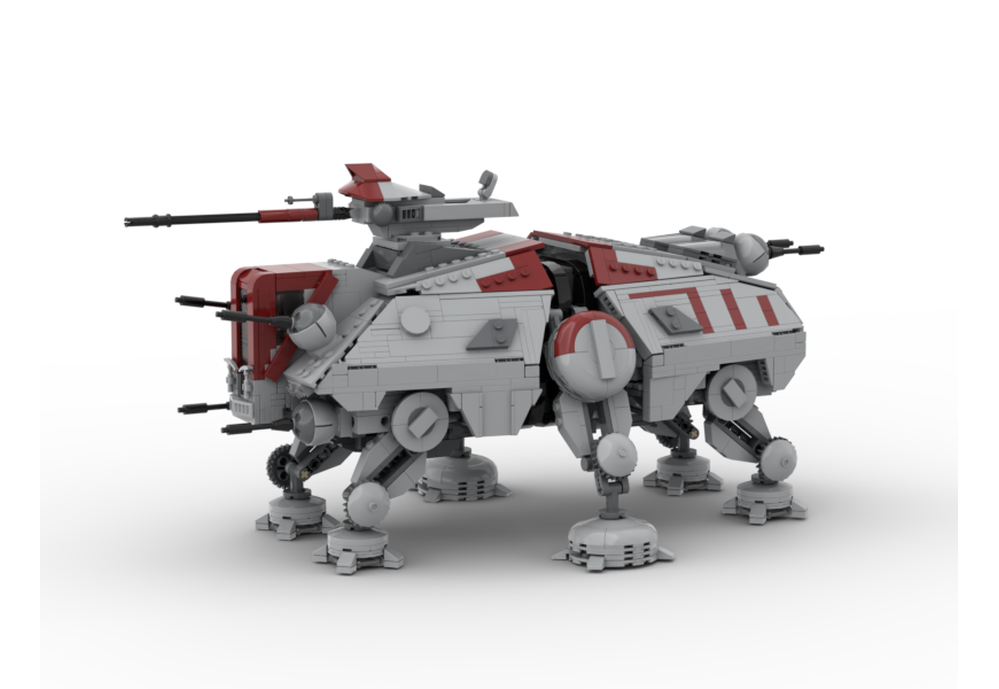 LEGO MOC AT-TE by thelegowolfpack | Rebrickable - Build with LEGO