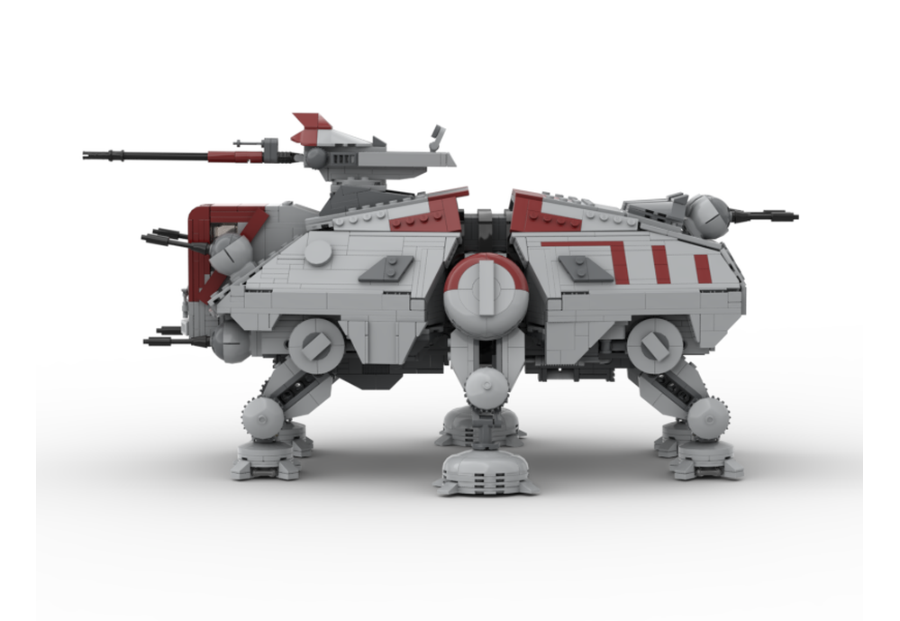 LEGO MOC AT-TE by thelegowolfpack | Rebrickable - Build with LEGO