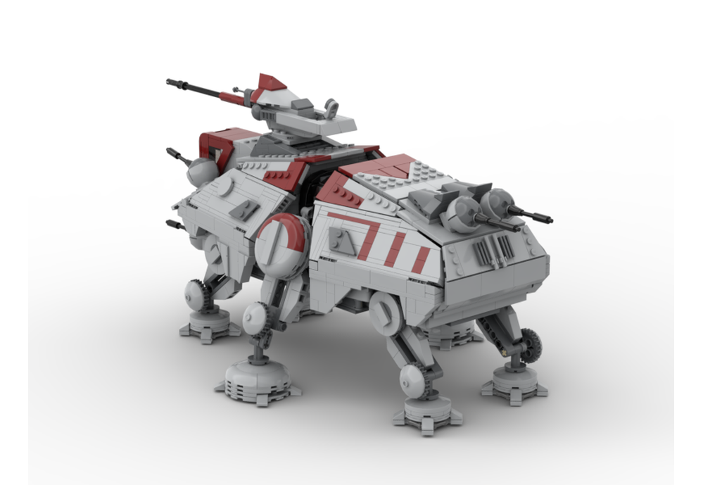 LEGO MOC AT-TE by thelegowolfpack | Rebrickable - Build with LEGO