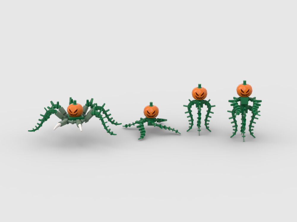LEGO MOC Spooky Pumpkin Army by gijoseph25b | Rebrickable - Build with LEGO