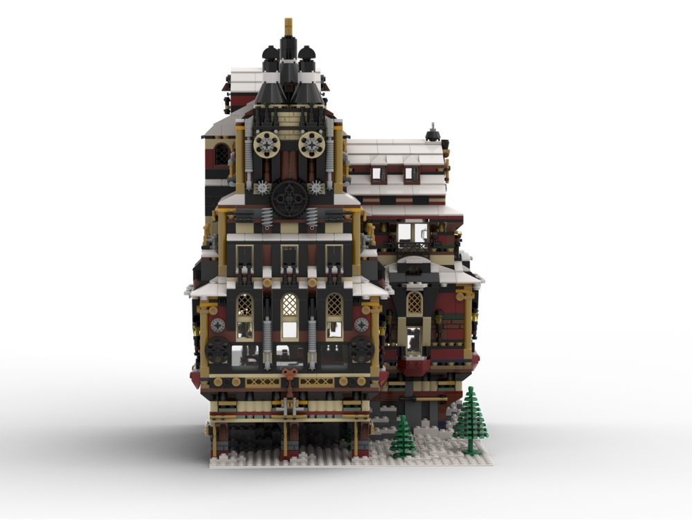 LEGO MOC Snow Peak Sweets Factory And Lounge by CreationCaravan (Brad ...