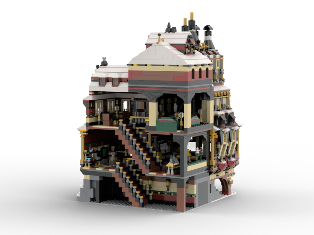 LEGO MOC Snow Peak Sweets Factory And Lounge by CreationCaravan (Brad ...