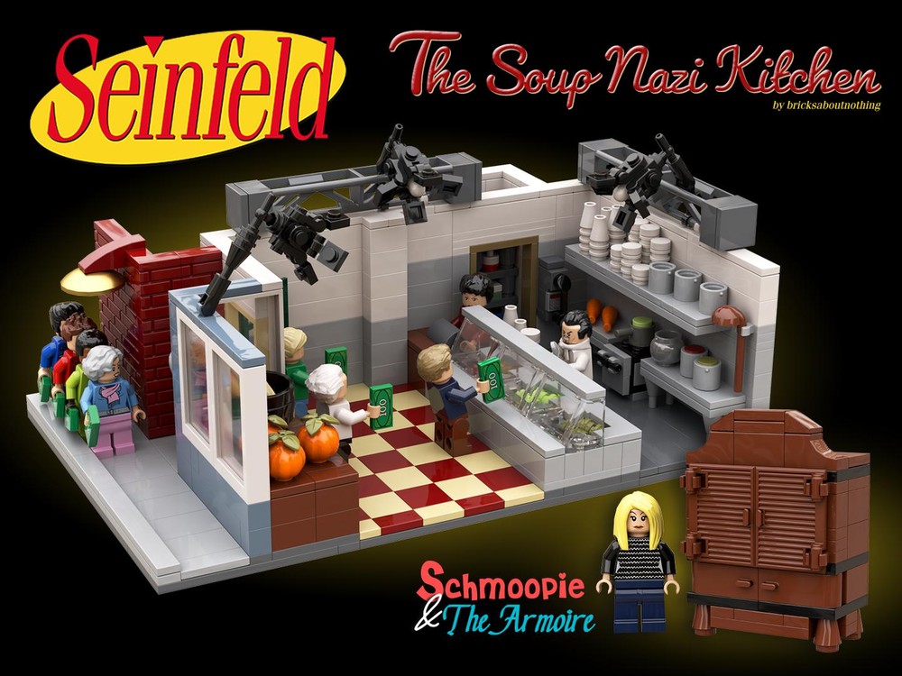 LEGO MOC Seinfeld - The Soup Nazi Kitchen by bricksaboutnothing ...