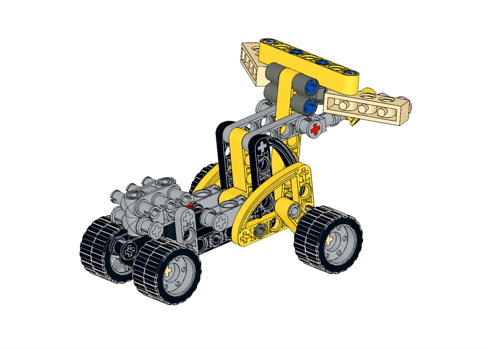 LEGO MOC Tractor Pull by NARP | Rebrickable - Build with LEGO