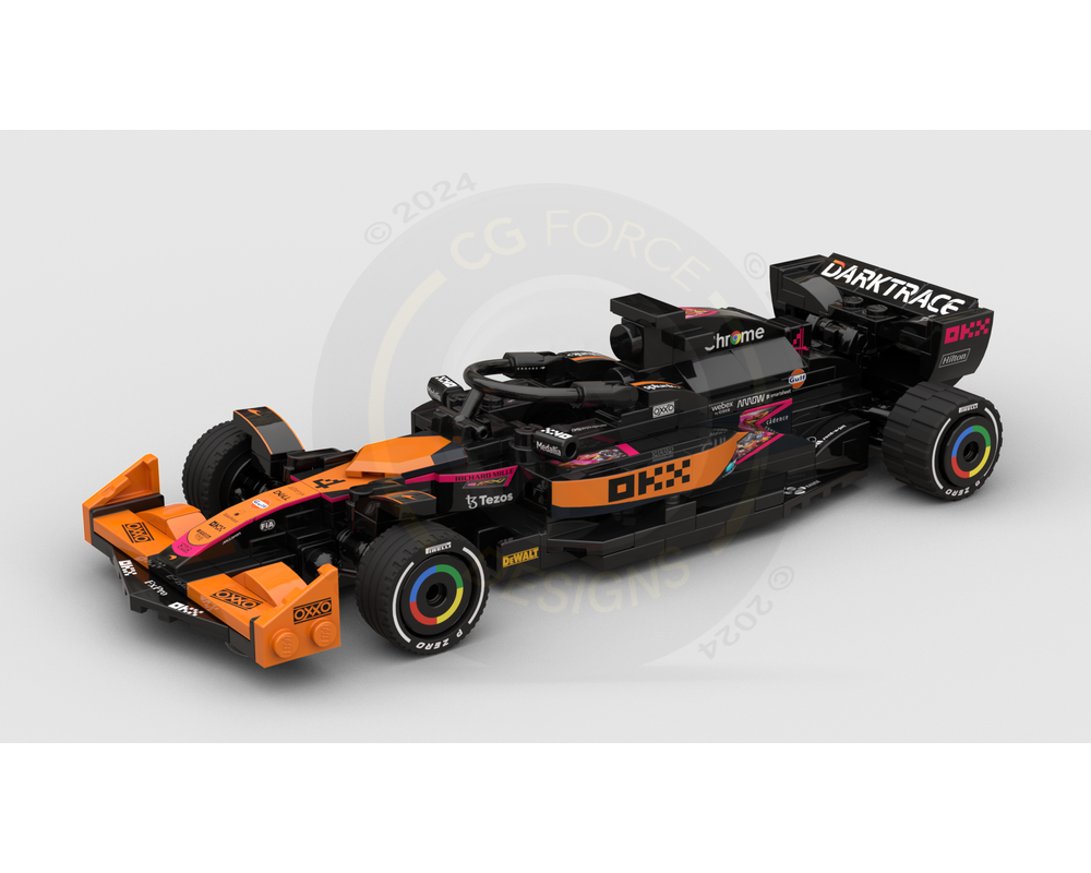 Lego Moc F1 Mclaren Mcl36 Singapore By Cgforcedesigns Rebrickable