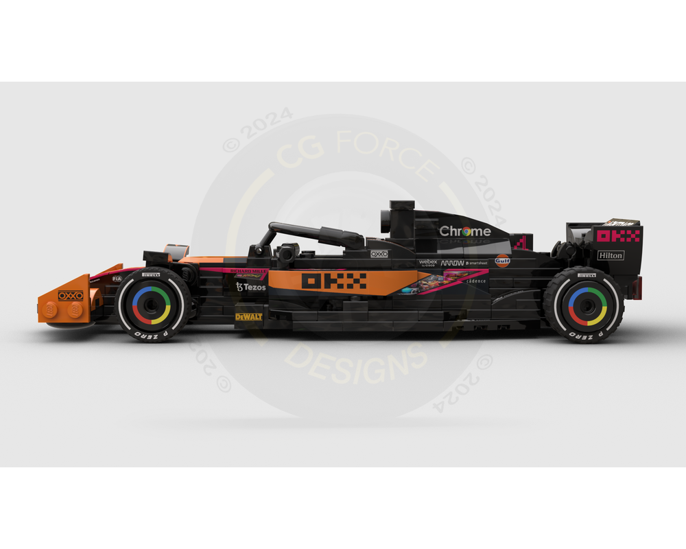 Lego Moc F1 Mclaren Mcl36 Singapore By Cgforcedesigns Rebrickable