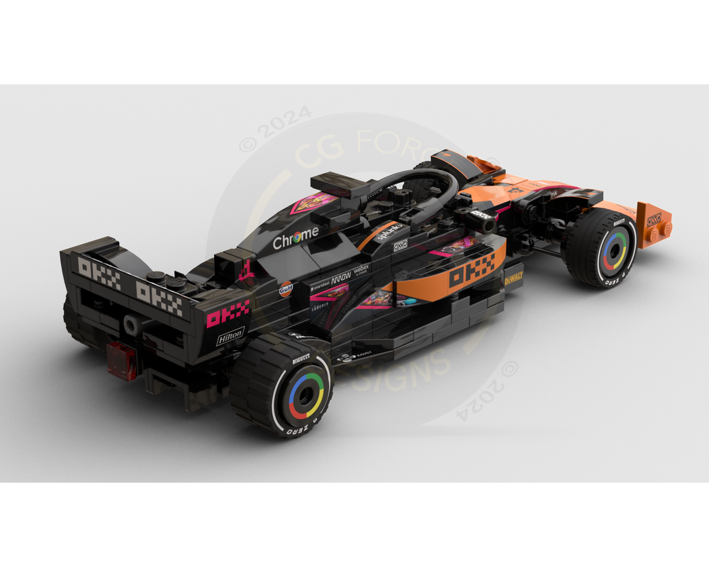 Lego Moc F1 Mclaren Mcl36 Singapore By Cgforcedesigns Rebrickable