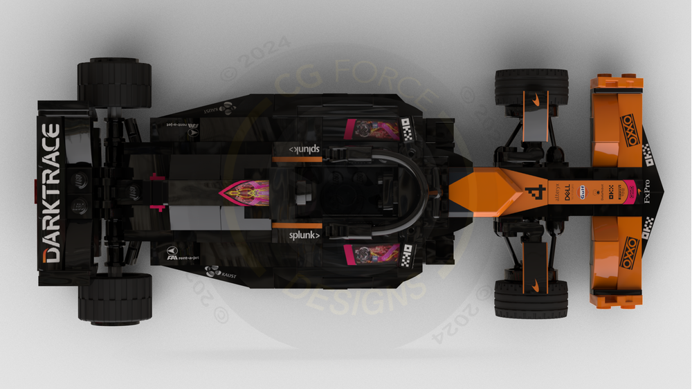 LEGO MOC F1 McLaren MCL36 - Singapore by CGForceDesigns | Rebrickable ...