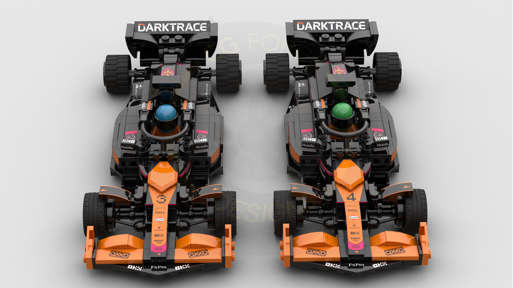 Lego Moc F1 Mclaren Mcl36 Singapore By Cgforcedesigns Rebrickable