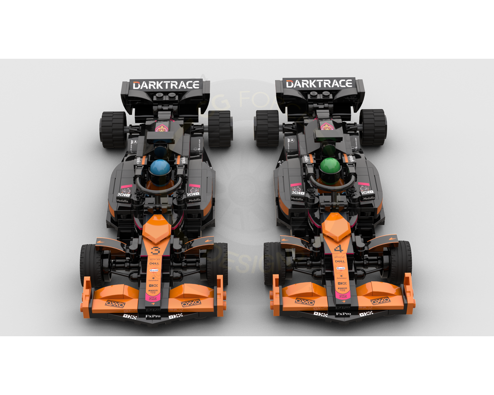 LEGO MOC F1 McLaren MCL36 - Singapore by CGForceDesigns | Rebrickable ...