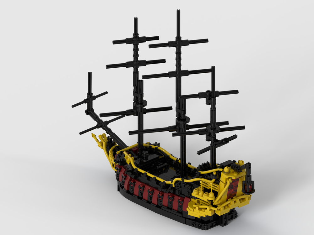 LEGO MOC Queen Anne's Revenge by lailao | Rebrickable - Build with LEGO