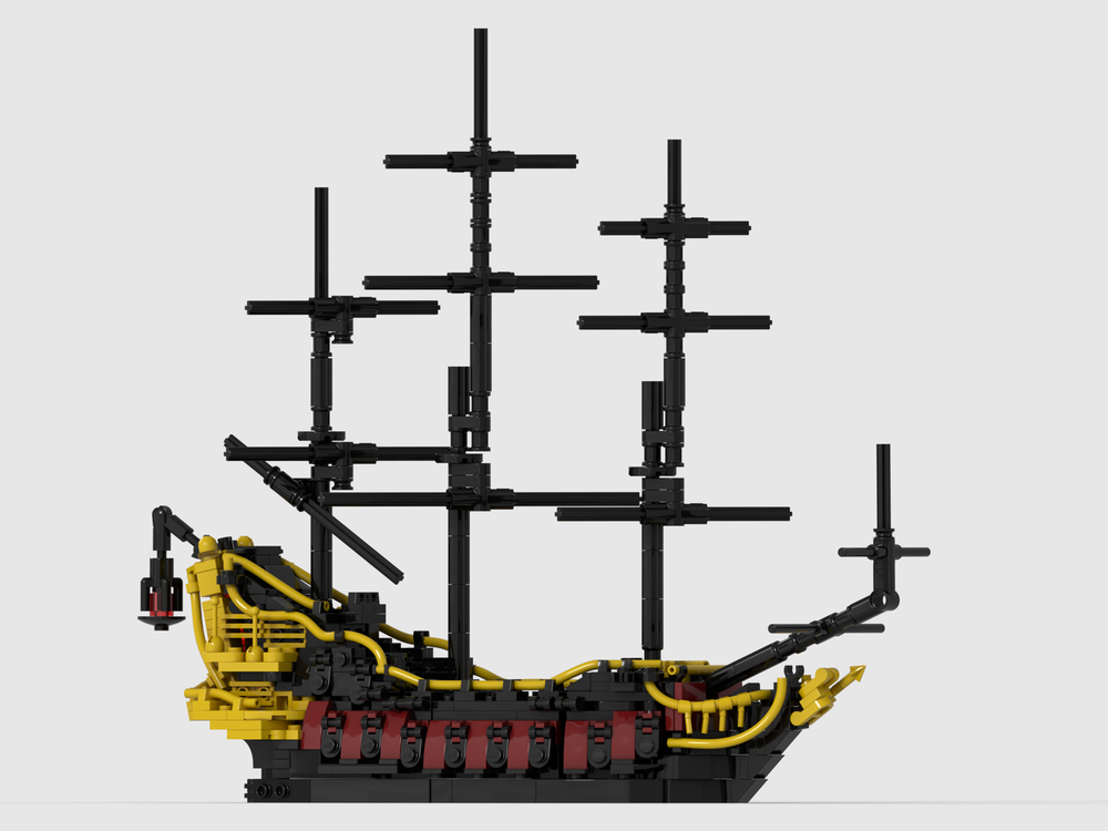 LEGO MOC Queen Anne's Revenge by lailao | Rebrickable - Build with LEGO