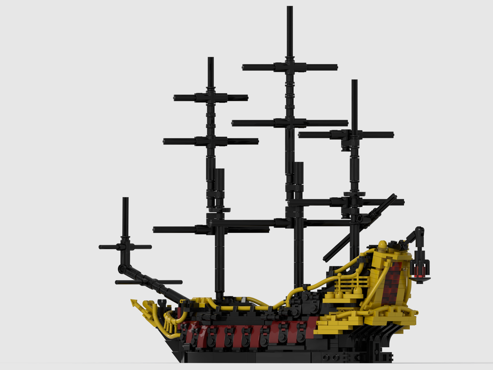 LEGO MOC Queen Anne's Revenge by lailao | Rebrickable - Build with LEGO