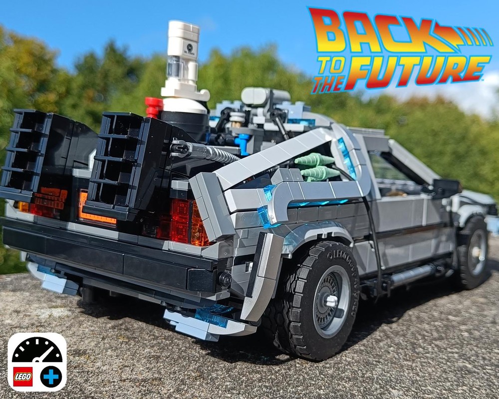LEGO MOC Back to the Future LEGO 10300 RC MOD by Mr.Platinum ...