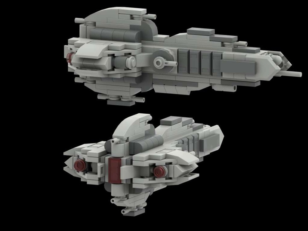 LEGO MOC Battlecruiser medium size by Mahrder | Rebrickable - Build ...