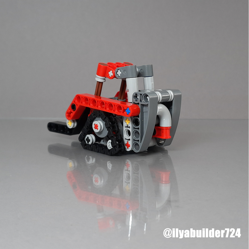LEGO MOC 42132 Skid Steer Loader by ilyabuilder724 | Rebrickable ...