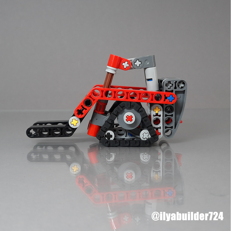 LEGO MOC 42132 Skid Steer Loader by ilyabuilder724 | Rebrickable ...
