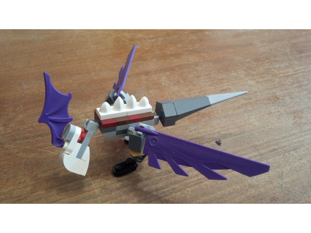 LEGO MOC-125405 Pterosaur / dragon (poseable) by aquir | Rebrickable ...