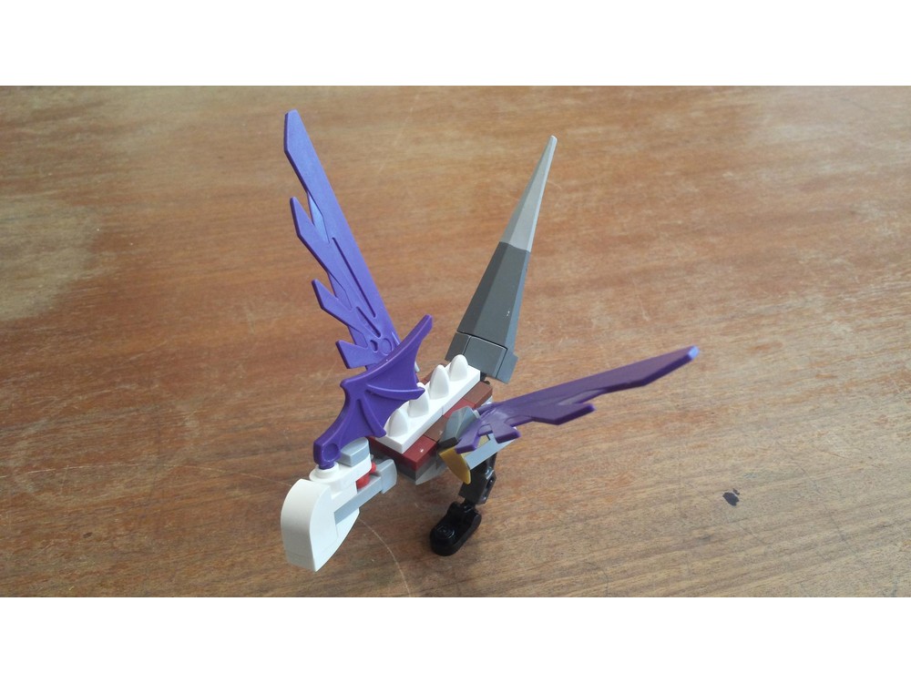 LEGO MOC-125405 Pterosaur / dragon (poseable) by aquir | Rebrickable ...
