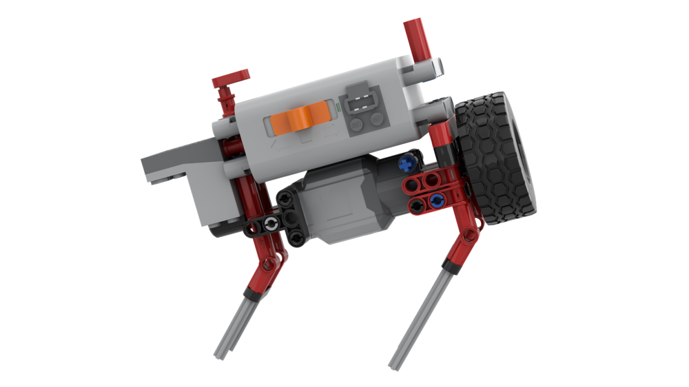 LEGO MOC Steerable Vibration-Powered Walker by 2in1 | Rebrickable ...