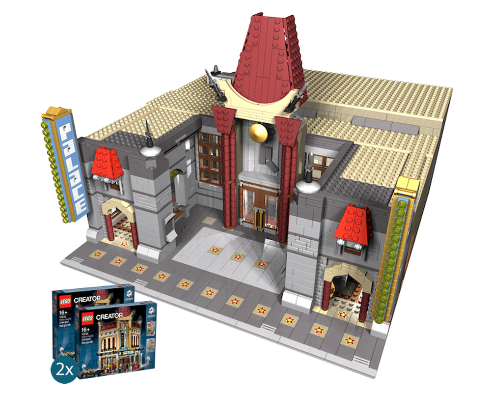 LEGO MOC-12541 Chinese Theatre (Modular Buildings 2018) | Rebrickable ...