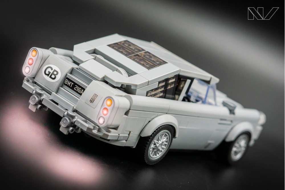 Lego Moc Aston Martin Db5 007 By Nv Carmocs Rebrickable Build