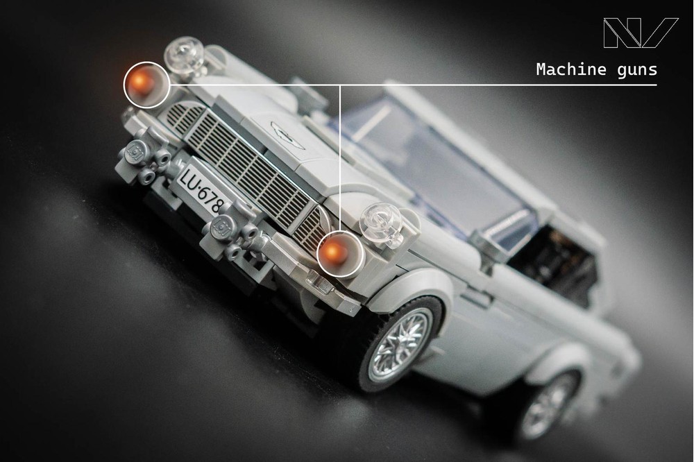 Lego Moc Aston Martin Db5 007 By Nv Carmocs Rebrickable Build