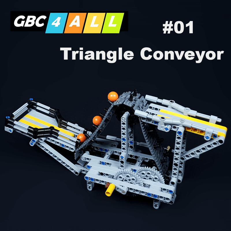 LEGO MOC GBC4ALL-01 Triangle Conveyor, by Planet GBC by Planet GBC ...