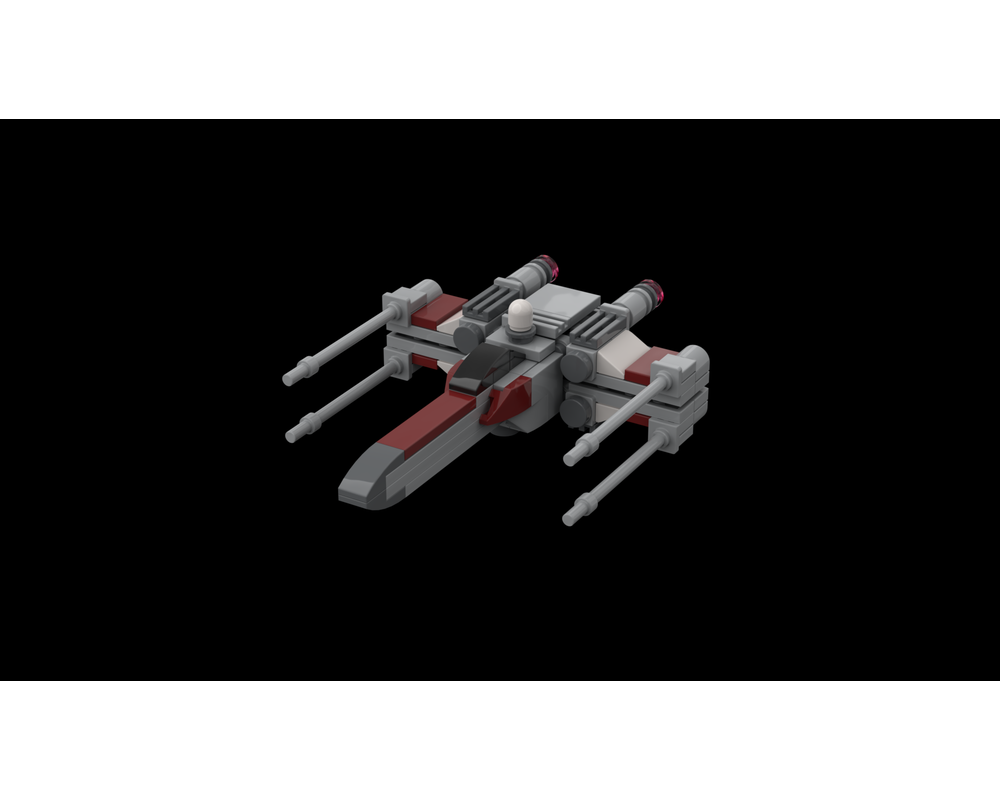 Lego Moc Micro X Wing By Szalonychemik Rebrickable Build With Lego