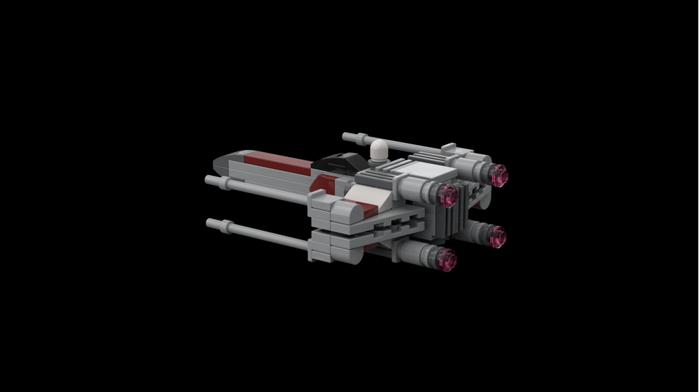 Lego Moc Micro X Wing By Szalonychemik Rebrickable Build With Lego
