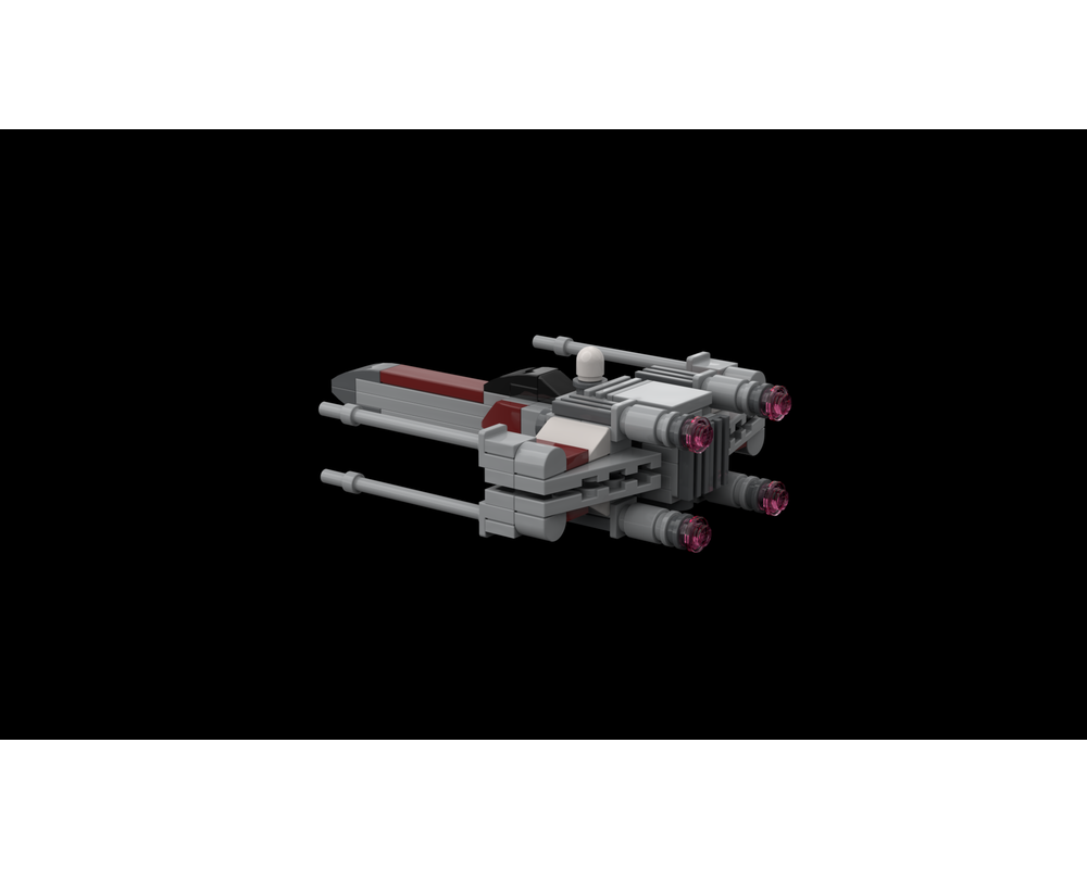 Lego Moc Micro X Wing By Szalonychemik Rebrickable Build With Lego