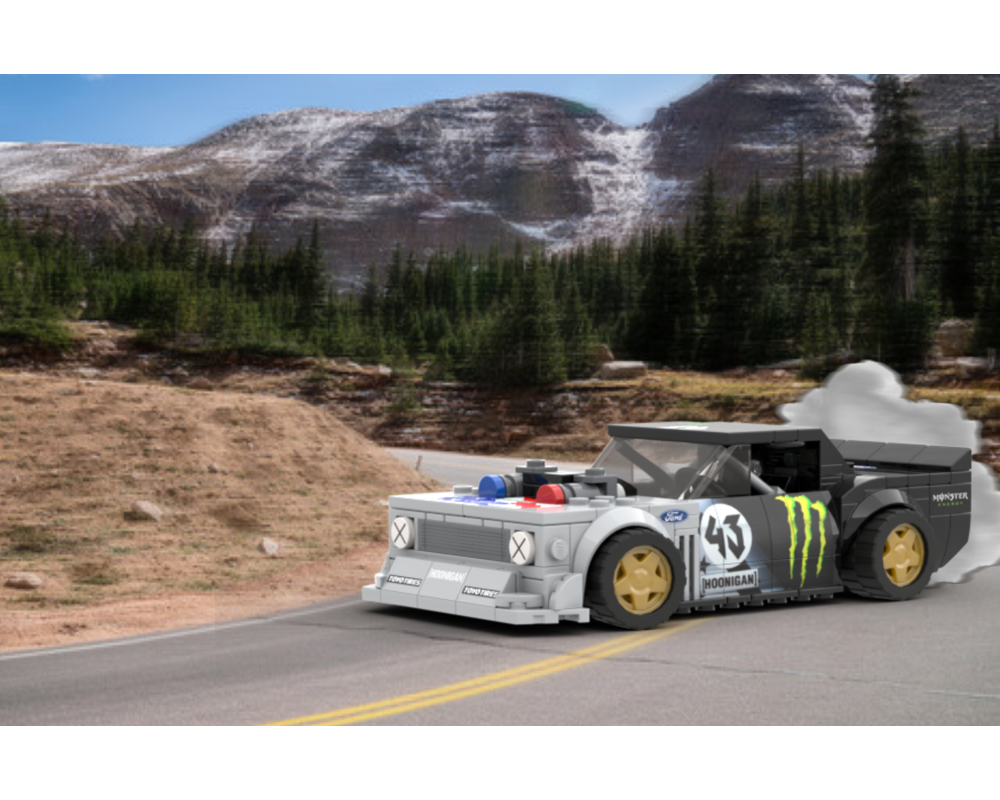 Lego Moc Ford Hoonicorn V2 By 2gbricks Rebrickable Build With Lego