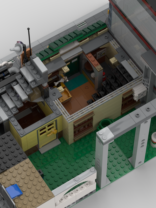 LEGO MOC City of Lanterns Modular by KTBrickworks | Rebrickable - Build ...